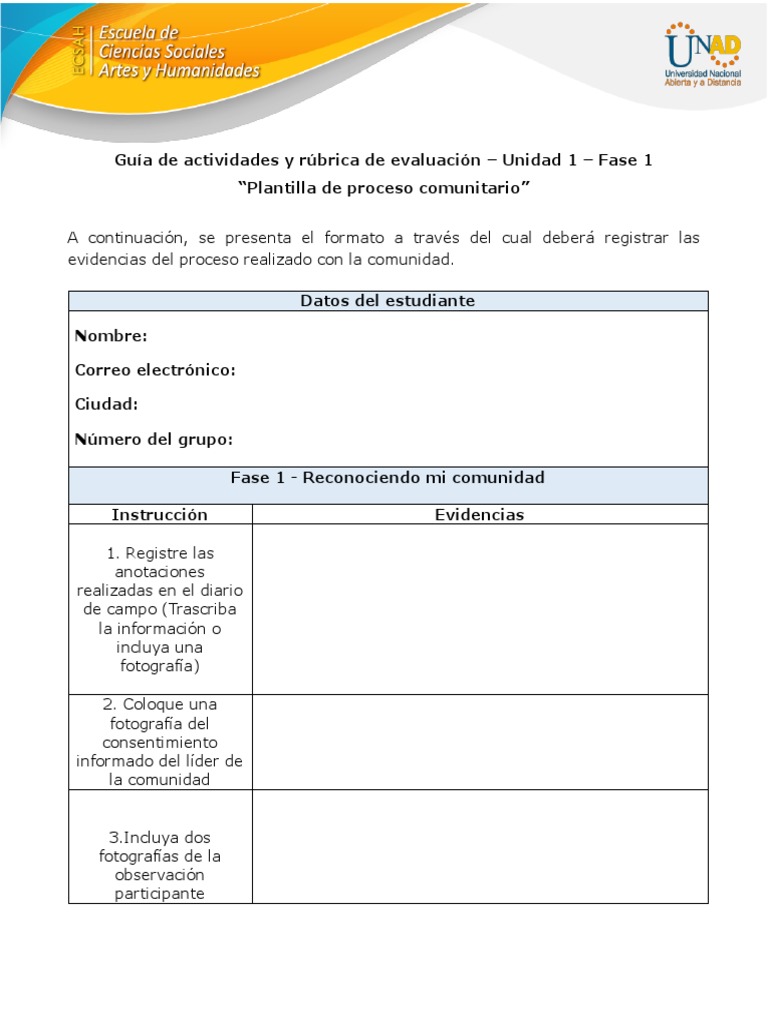 Proceso Comunitario | PDF
