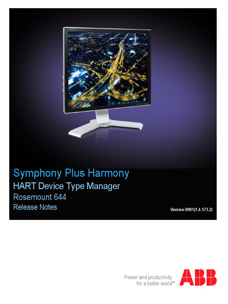 2VAA009544R01 A en S Plus Harmony Rosemount 644 | PDF | Computer File | Information