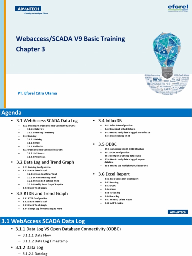 WebAccessSCADA - v9.0.0 - Training - EN - Ch3. Data Log - Excel Report | PDF | Scada | Microsoft ...