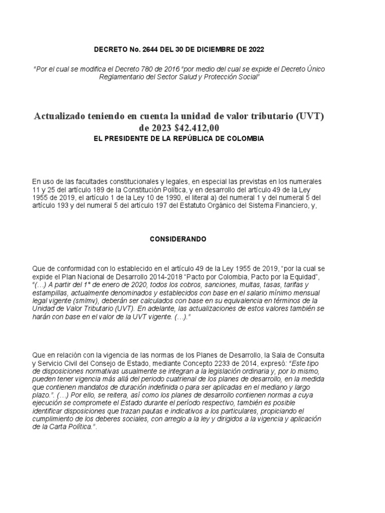 Soat 2023 | PDF | Seguro de vehículo | Salario mínimo
