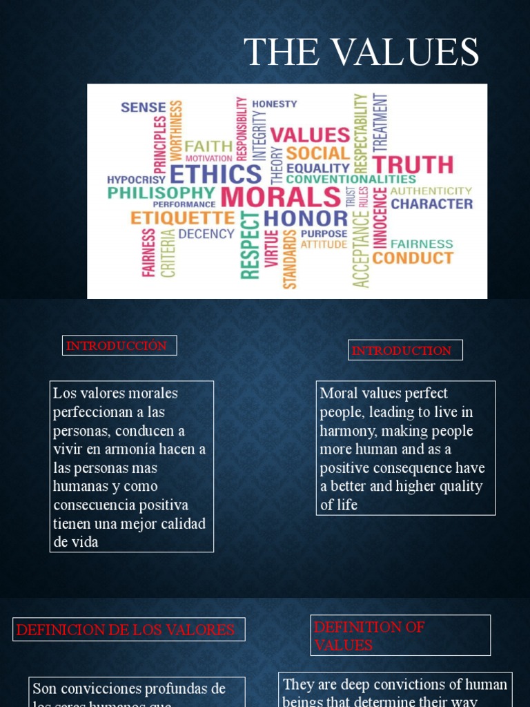 The Values | PDF