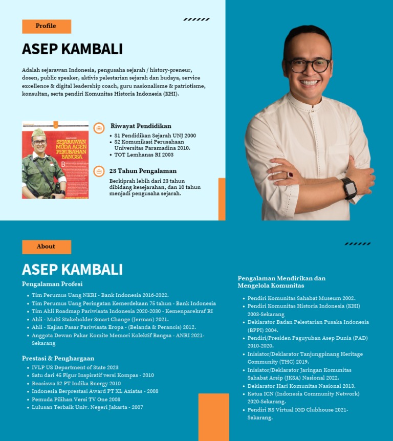 Profile Asep Kambali 2023 | PDF
