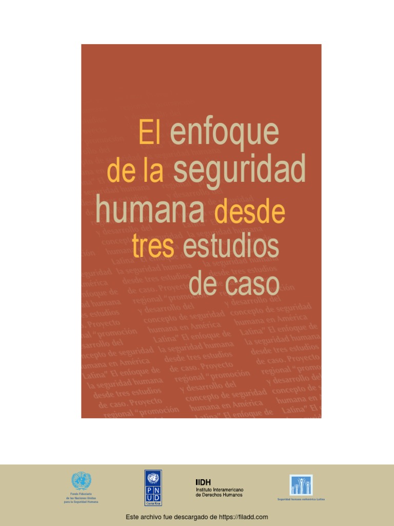 Seguridad Humana en América Latina: Casos | PDF | Seguridad humana | Valores