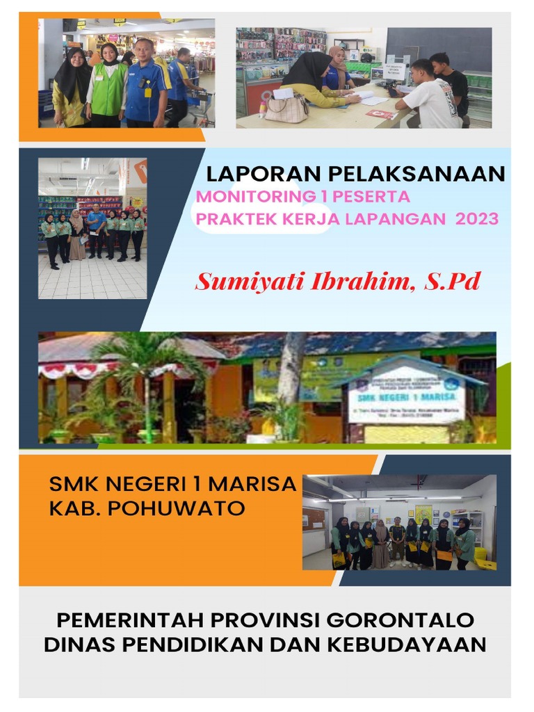 Laporan Monitoring PKL SMK 2023 | PDF