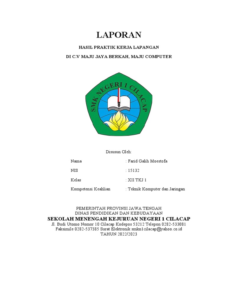 Laporan PKL di CV Maju Jaya Berkah | PDF