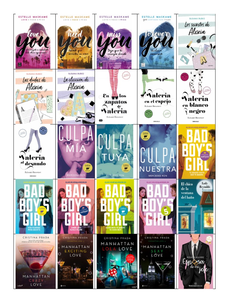 Portadas de Libros Marialegazzz | PDF