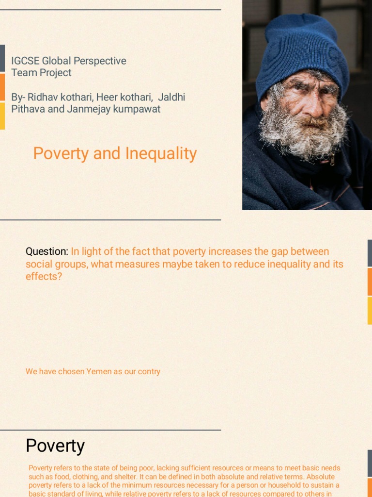 Poverty and Inequality | PDF | Poverty | Poverty & Homelessness