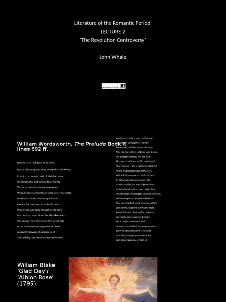 Romantic Period Revolution Controversy | PDF | Religion & Spirituality ...