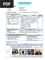 SESION Escribimos Una Historieta | PDF