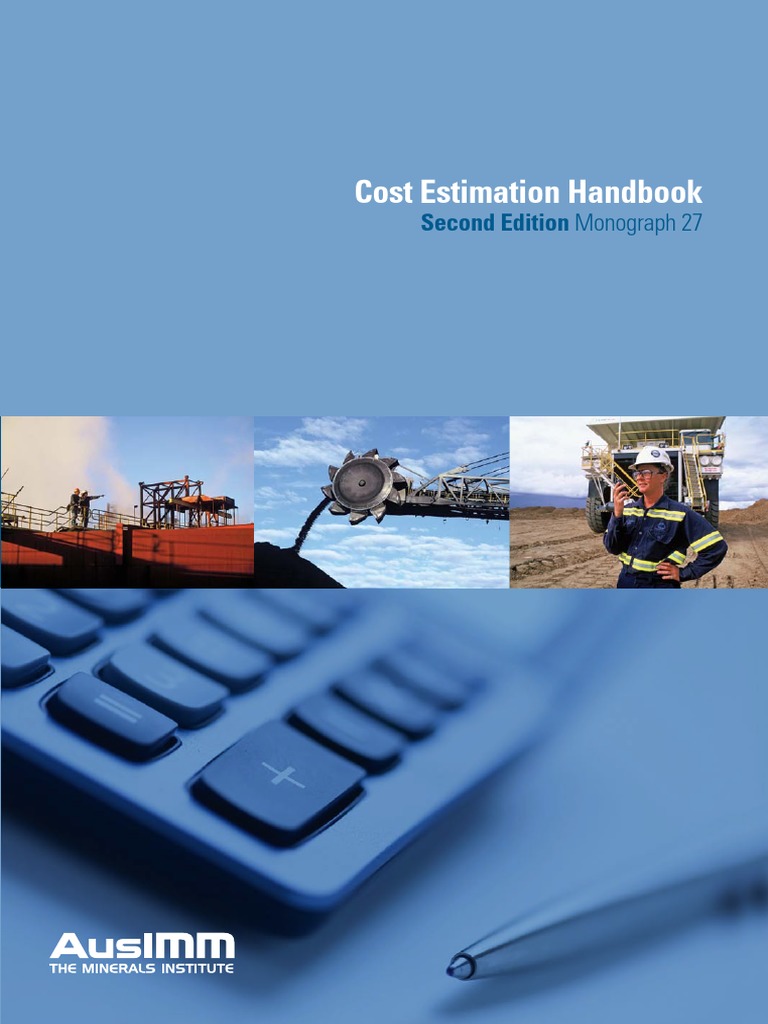 AusIMM Cost Estimation Handbook | PDF | Mining