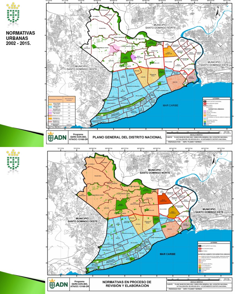 Mapa Del Distrito Nacional | PDF