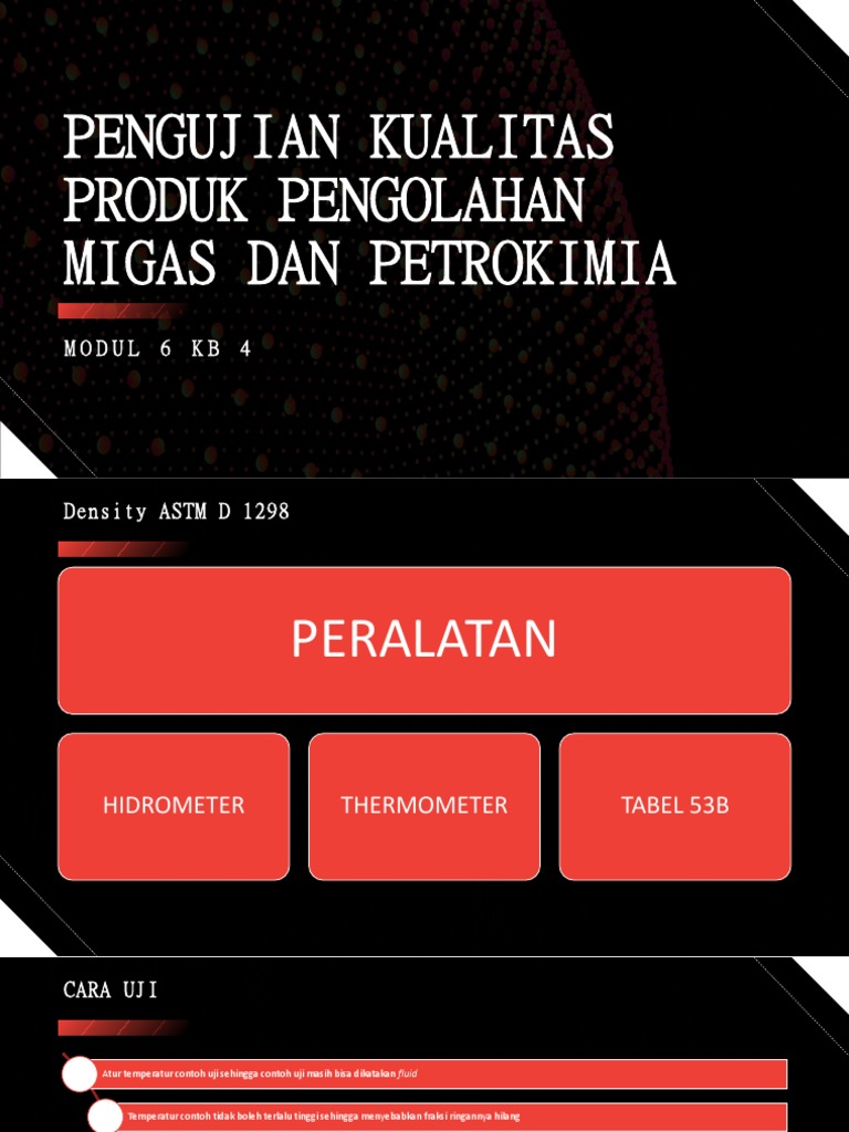 Pengujian Kualitas Produk Migas | PDF