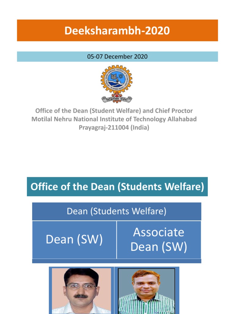 Deeksharambh 2020-21 | PDF | Dean (Education) | Online And Offline