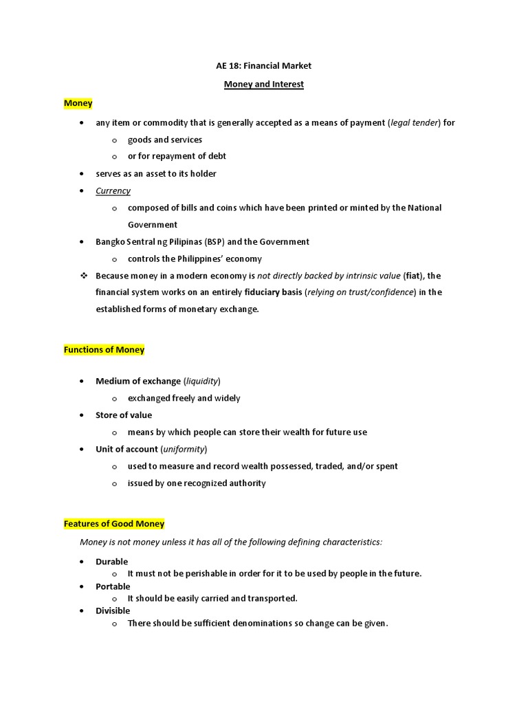 Understanding Money and Financial Markets | PDF | Money | Money Supply