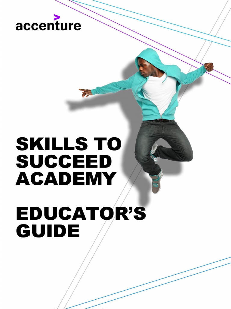 Skills To Succeed Academy Educators Guide | PDF | Learning | Lesson Plan
