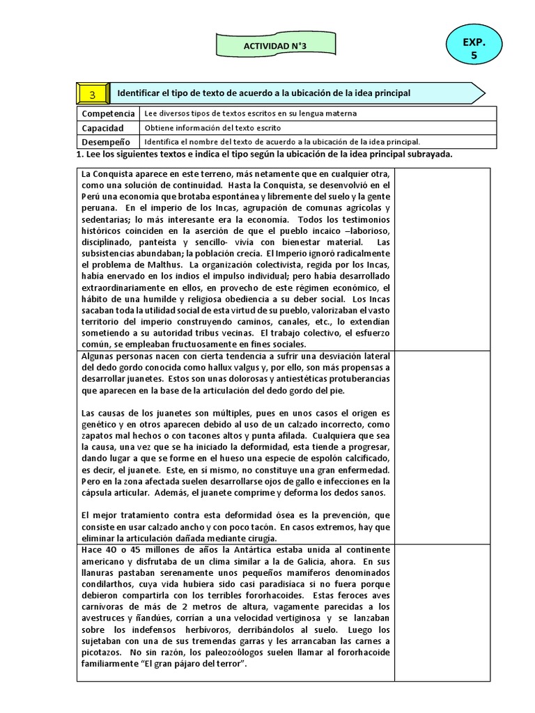 Ficha de Actividades N°3-tercero-Rv-quinta Experiencia de Aprendizaje | PDF | Vehículo eléctrico ...