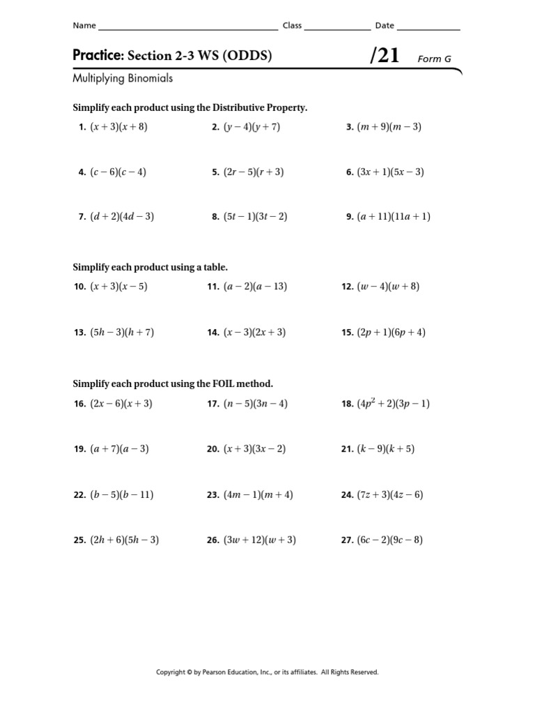 Section 2-3 Ws | PDF | Mathematics Section 2-3 Ws | PDF | Mathematics