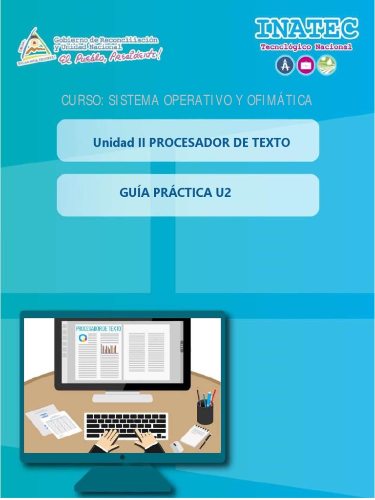 Guia Práctica Unidad 2 | PDF | Procesador de textos | Informática