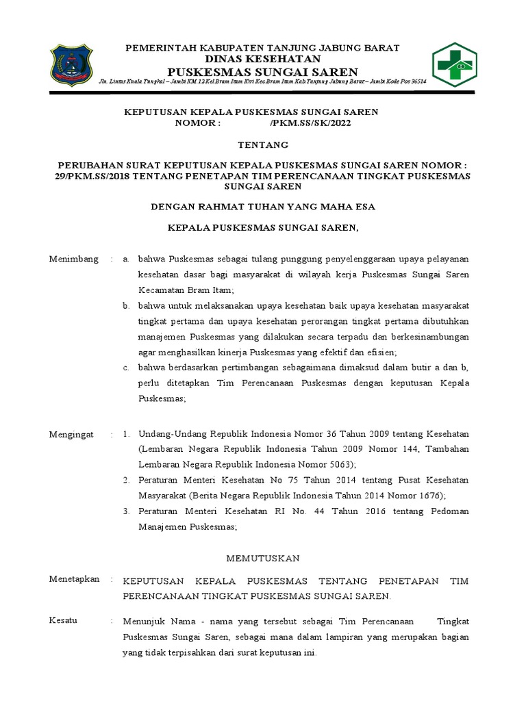 SK Tim PTP 1 | PDF