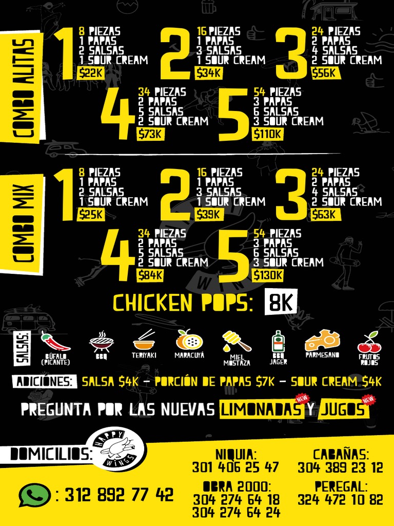 Carta - Happy - Shots - Septiembre 2022 | PDF