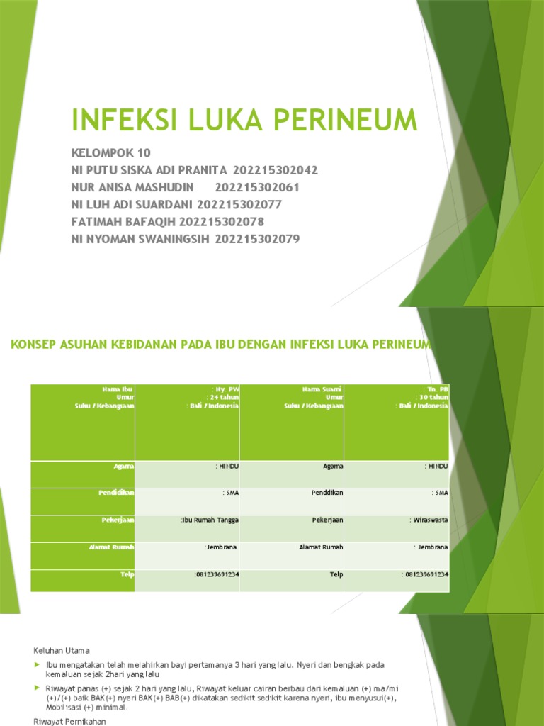 Infeksi Luka Perineum | PDF