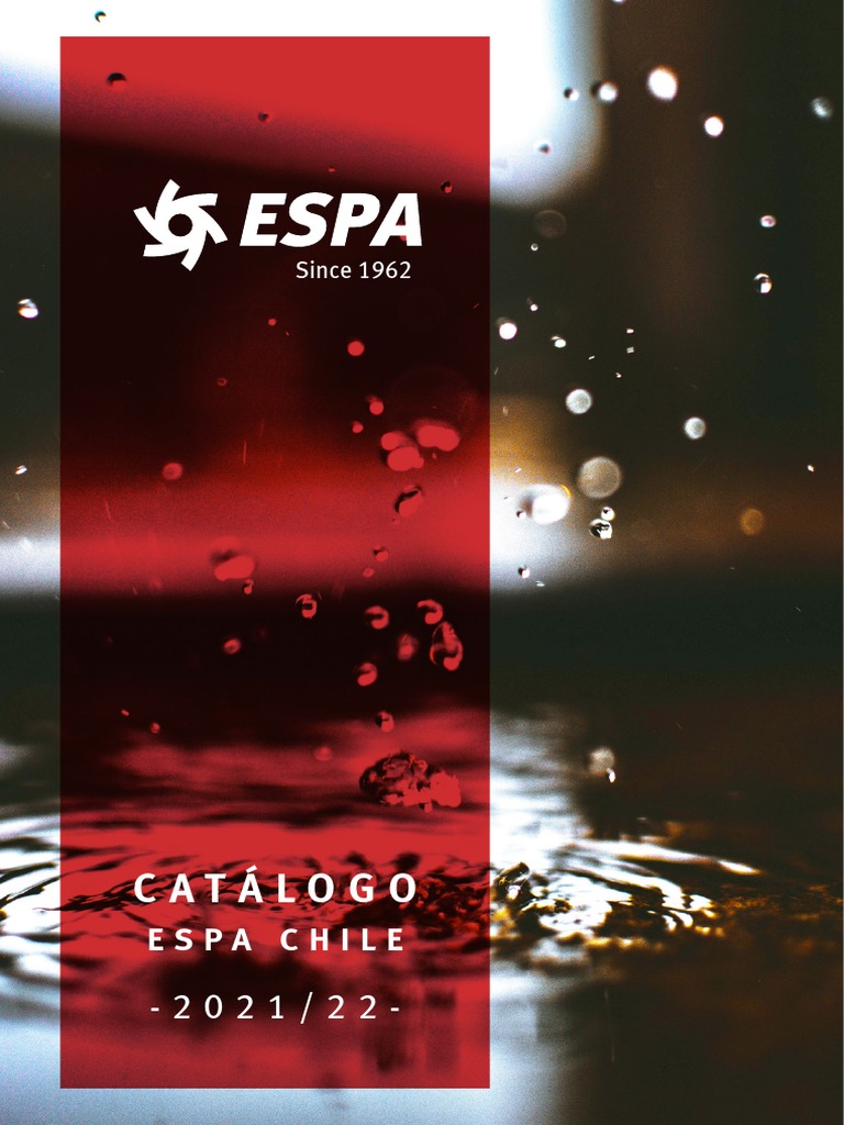 Catalogo Espa Chile 2022 | PDF | Bomba | Agua