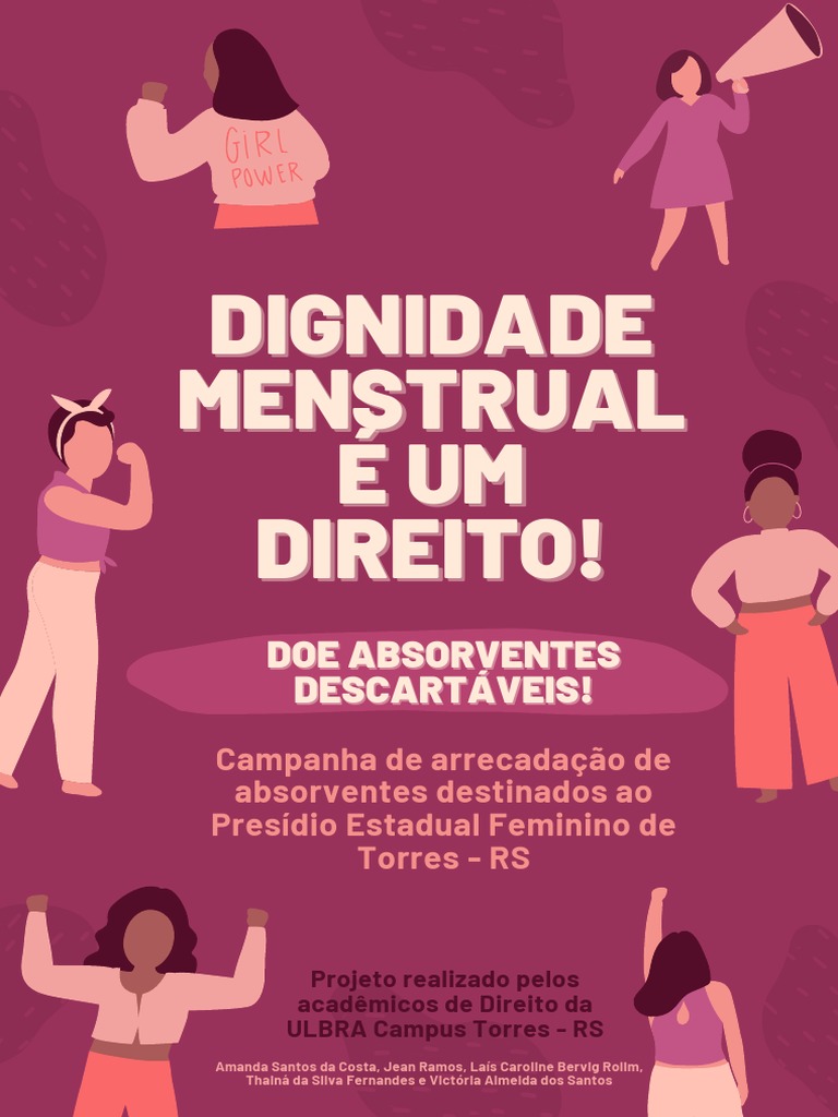 Projeto Dignidade Menstrual | PDF