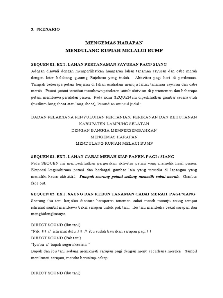 Shooting Script Pdf