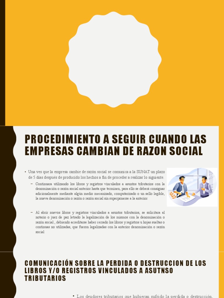 Procedimiento para Cambio de Razón Social | PDF | Justicia | Crimen y ...