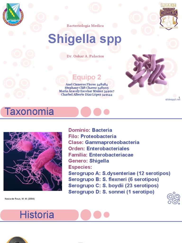 Shigella SPP | PDF | Microbiología | Biología