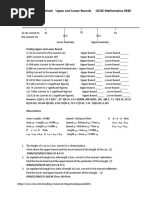 IGCSE Maths 0580 Formula List | PDF