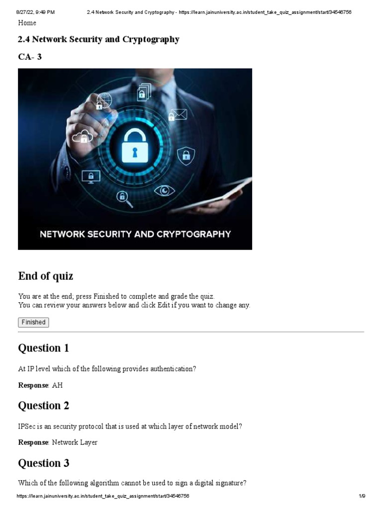 Network Security | PDF | Cryptography | Encryption Network Security | PDF | Cryptography | Encryption