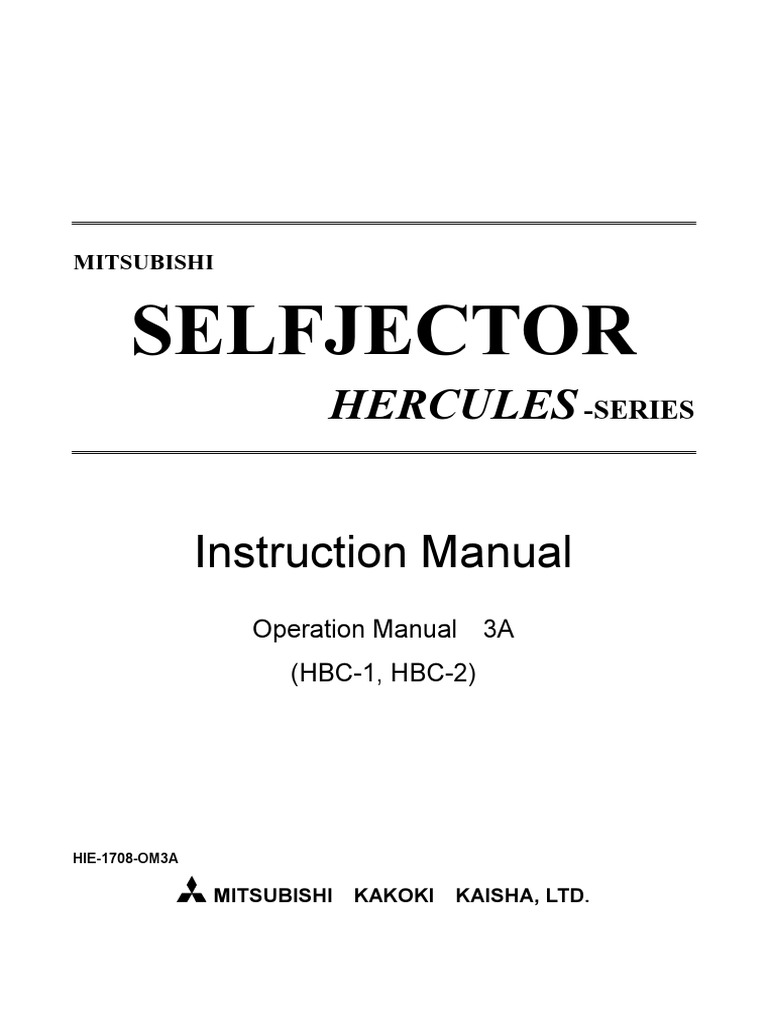 Operation Manual 3A - HIE-1708-OM3A | PDF | Relay | Power Supply