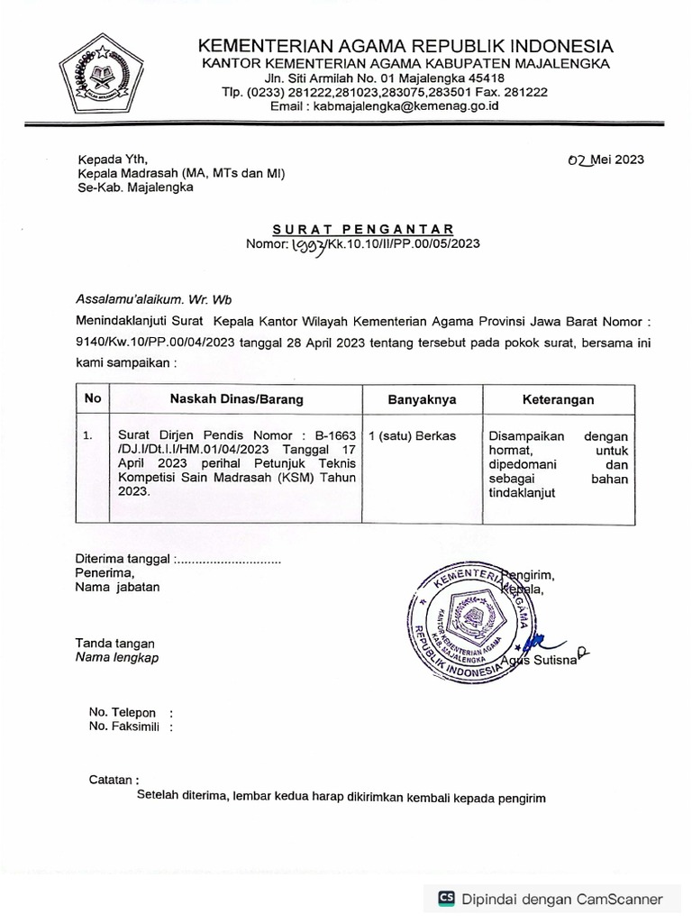 1993 Juknis KSM 2023 | PDF