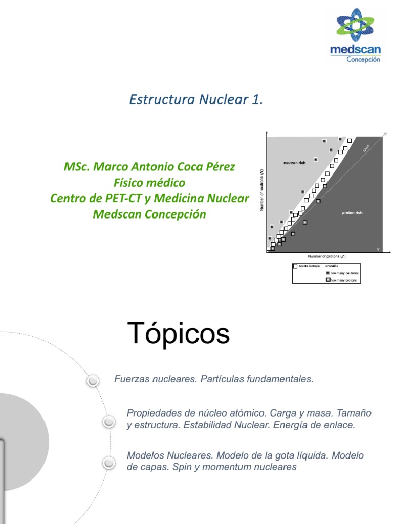 C1 Estructura Nuclear MACoca | PDF | Cuarc | Partícula elemental