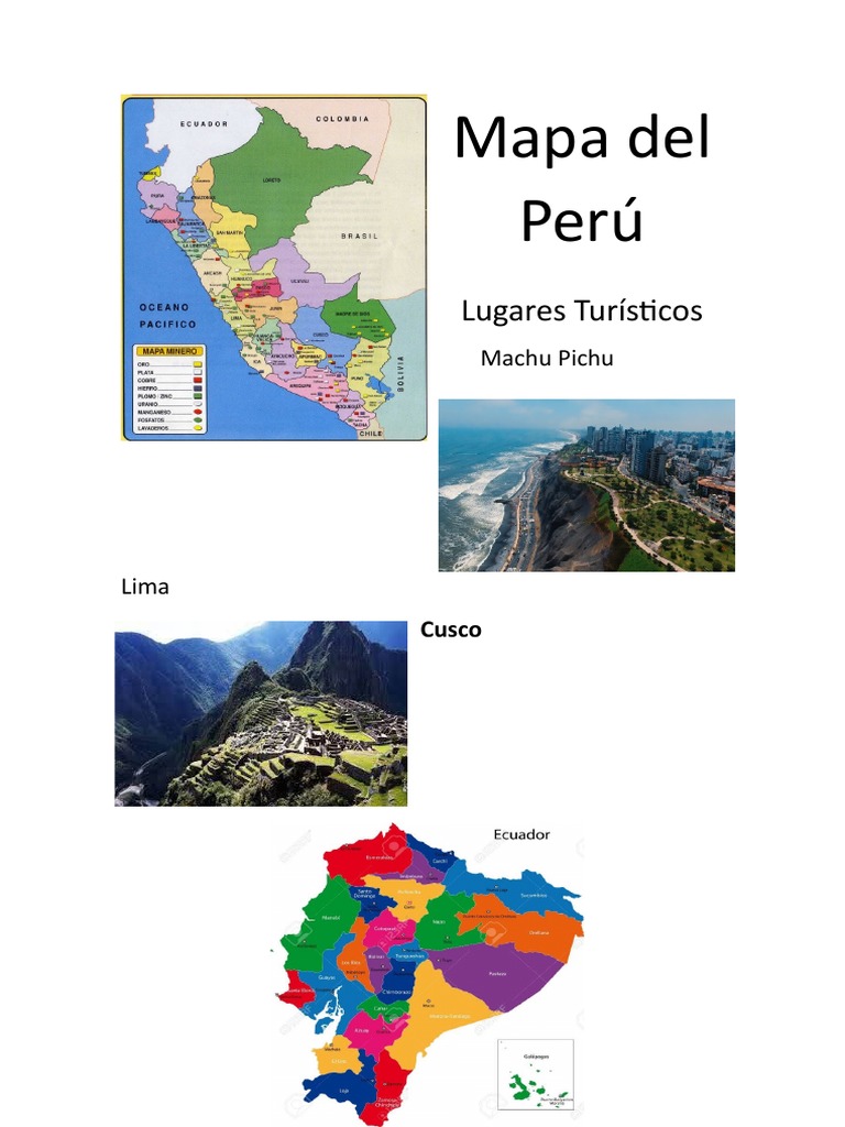 Mapa Del Perú | PDF