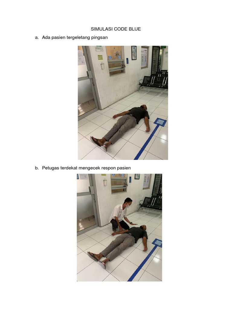 Simulasi Code Blue | PDF | Kesehatan Holistik | Sains & Matematika