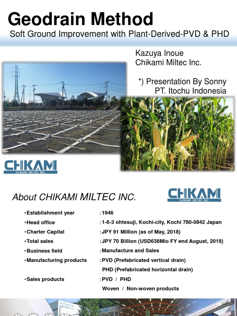 Indonesia - Seminar - Chikami | PDF | Drainage | Deep Foundation