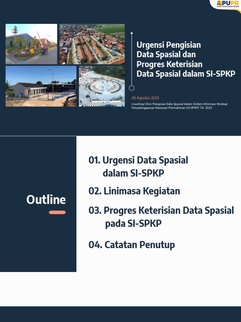 Urgensi Data Spasial Dan Progres Keterisian | PDF
