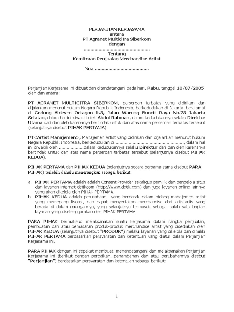 Draft PKS Artist Merchandise | PDF