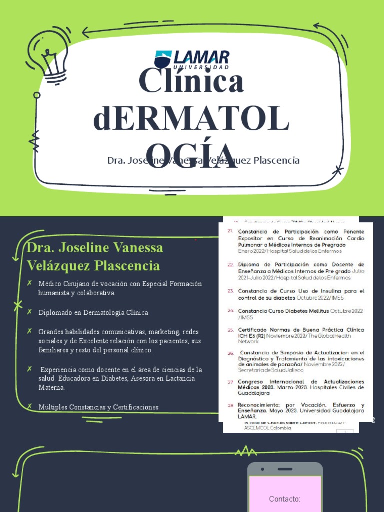 INTRODUCCION Derma | PDF | Maestros | Dermatología