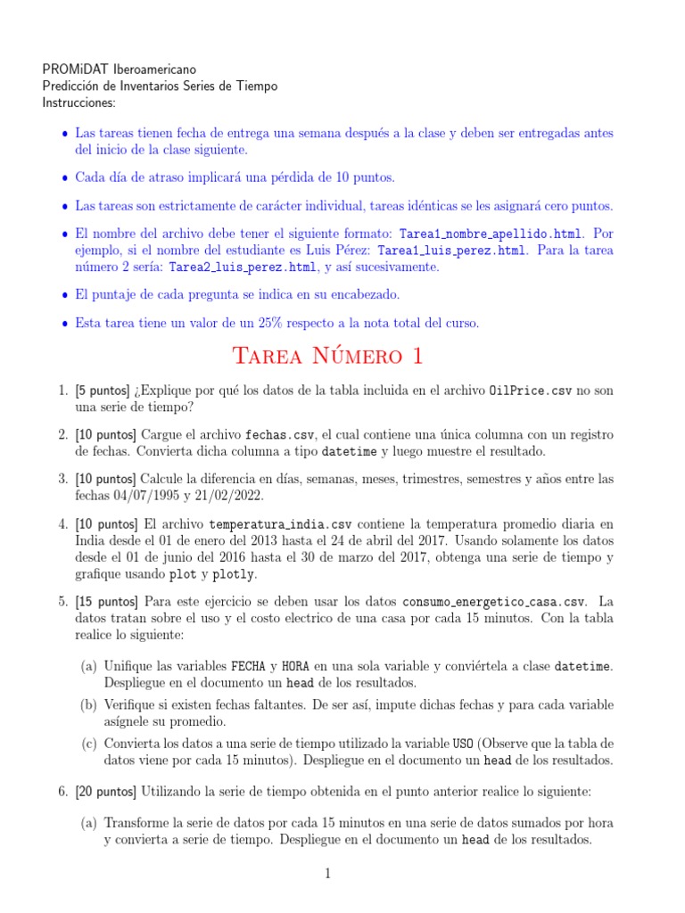 Tarea 1 | PDF