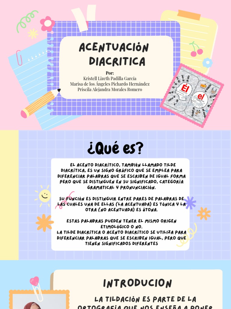 Acento Diacritico | PDF | Idiomas | Estudios de idiomas extranjeros