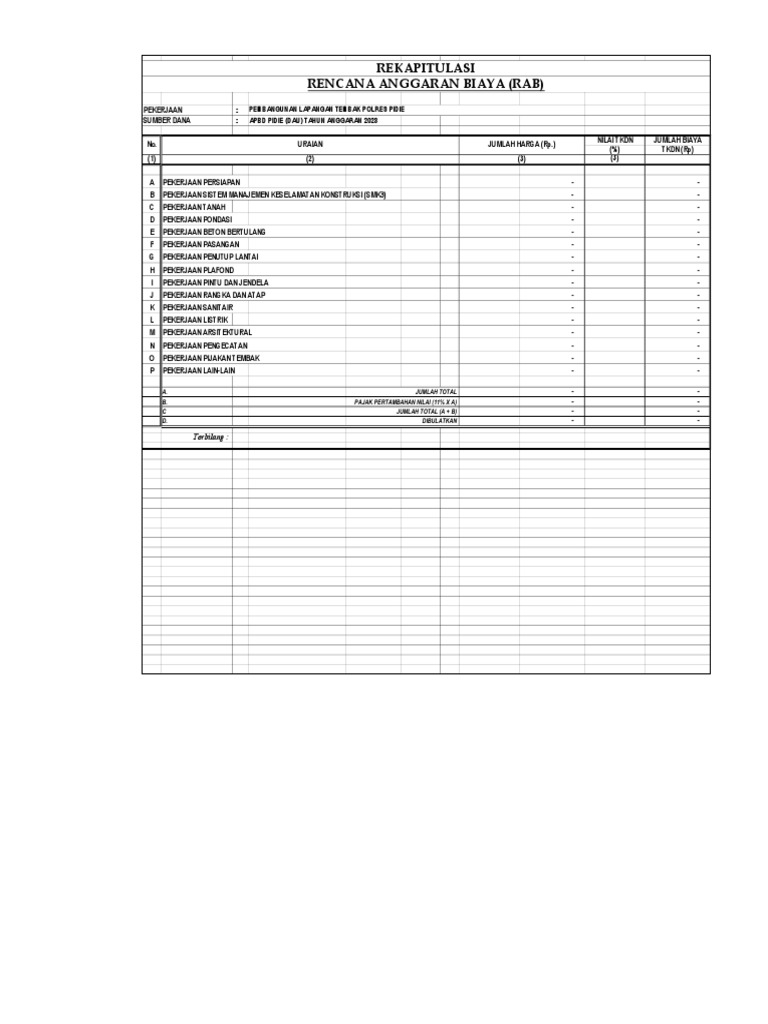 Rab Lapangan Tembak | PDF