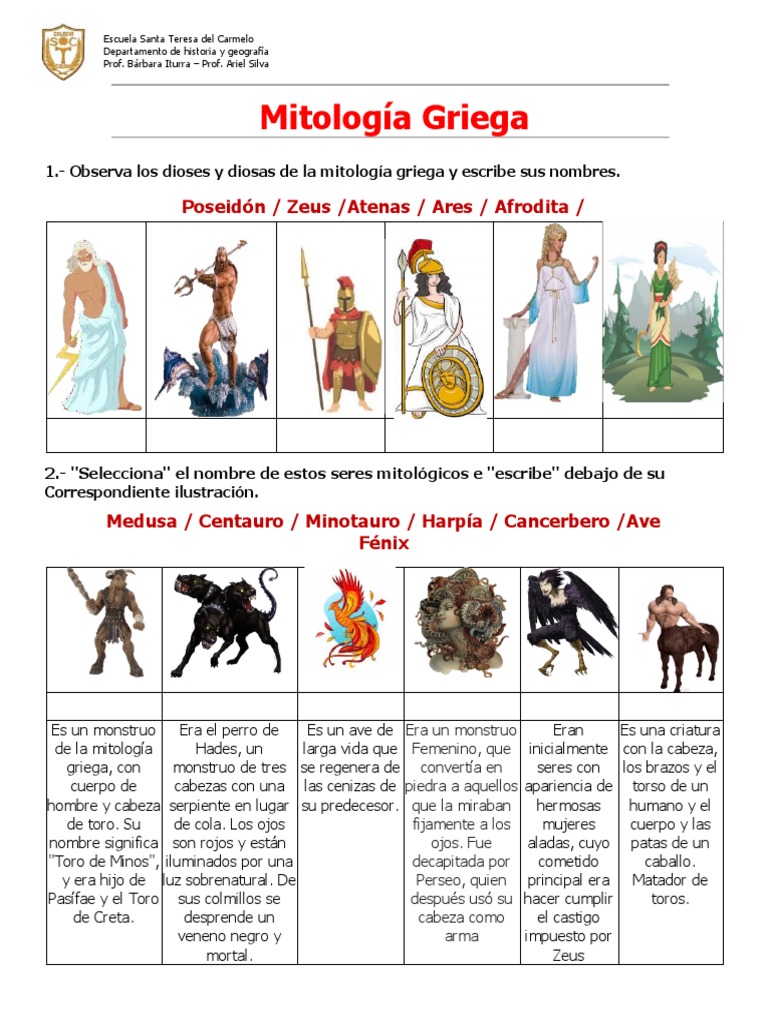 Mitologia Griega | PDF