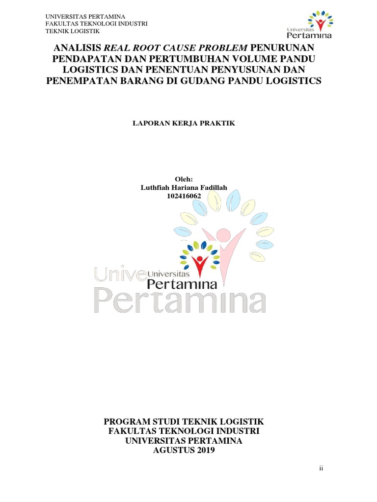 Analisis Penyebab Penurunan Pendapatan Pandu Logistics | PDF | Karier & Perkembangan | Bisnis