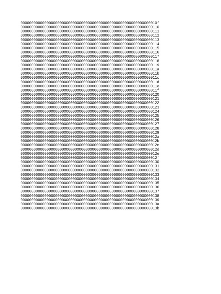 Hexadecimal Data Sequence | PDF | Finance & Money Management