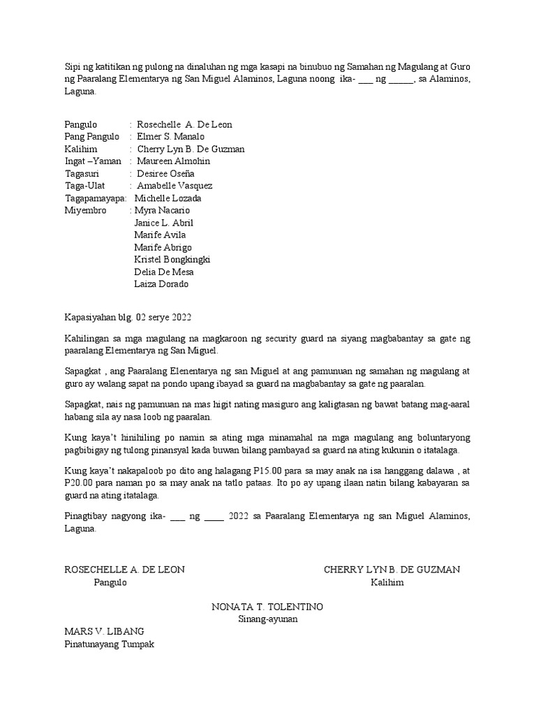 Gpta Resolusyon BLG 2 S 2022 | PDF