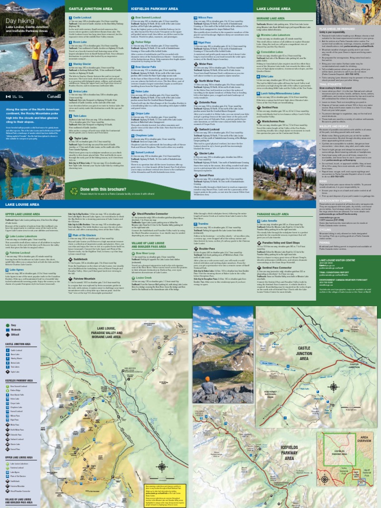 Banff Hiking Trails Guide | PDF