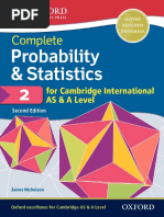Probability and Statistics 2 Coursebook | PDF
